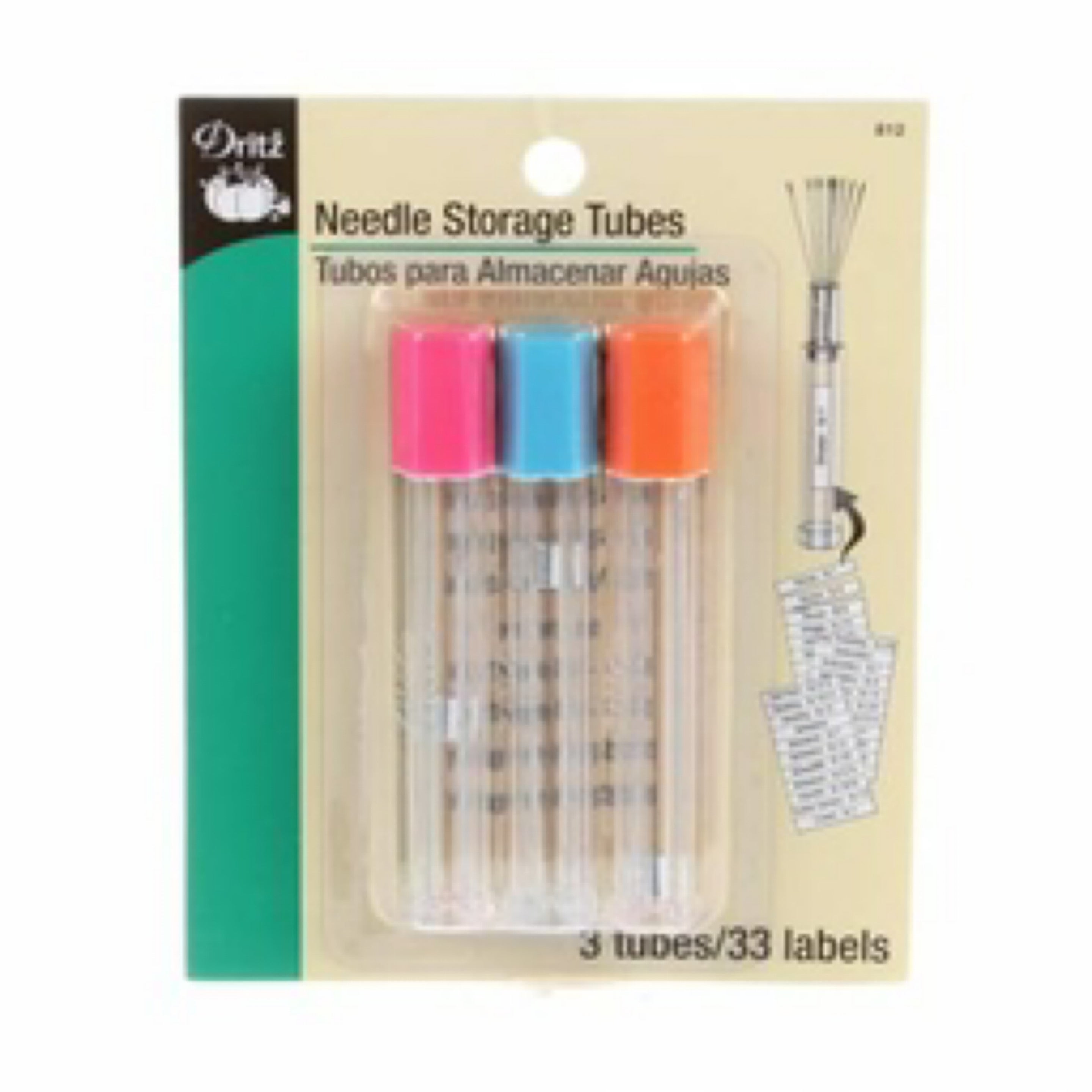 Needle Storage Tubes | Sew Happy Quilt Company LLC